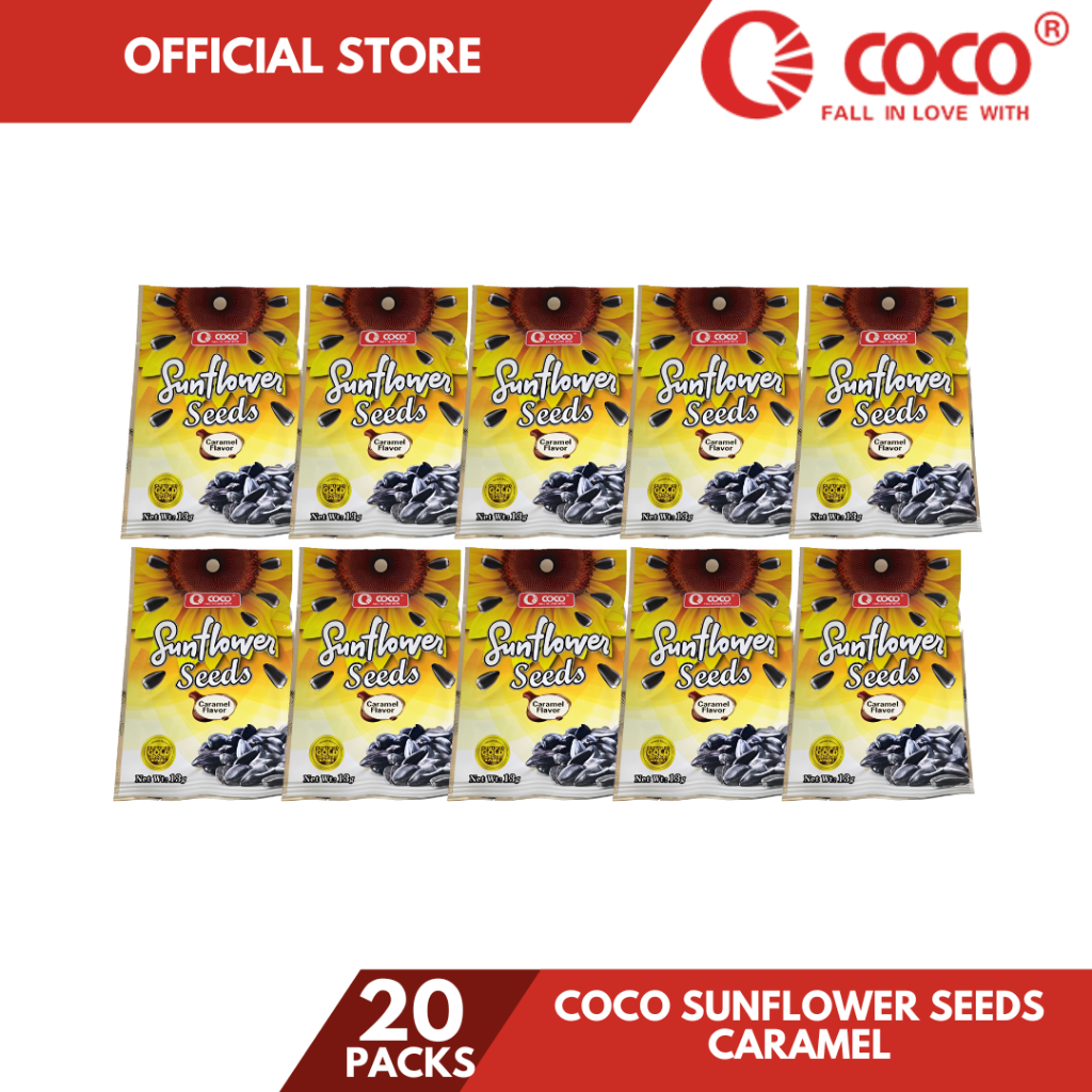 Coco Sunflower Seeds Caramel | Shopee Philippines