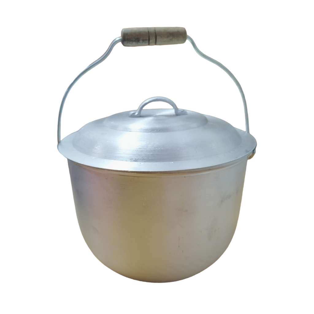 Ordinary Local Kaldero Swing Handle with Wood Cast Iron Cookware ...