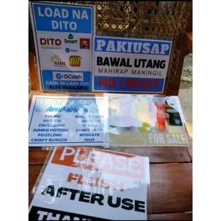 Sari sari Store Signage: Loading Station | Load Available Here Sticker ...