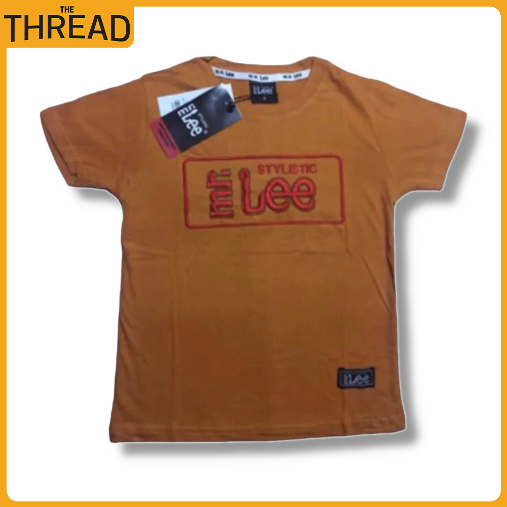 Branded Overruns T-Shirt for Kids Embroidered Gp# & Me# | Shopee ...