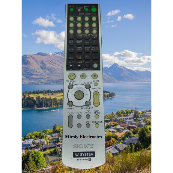 Sony AV System RM-PP411 Original Remote Control used | Shopee Philippines