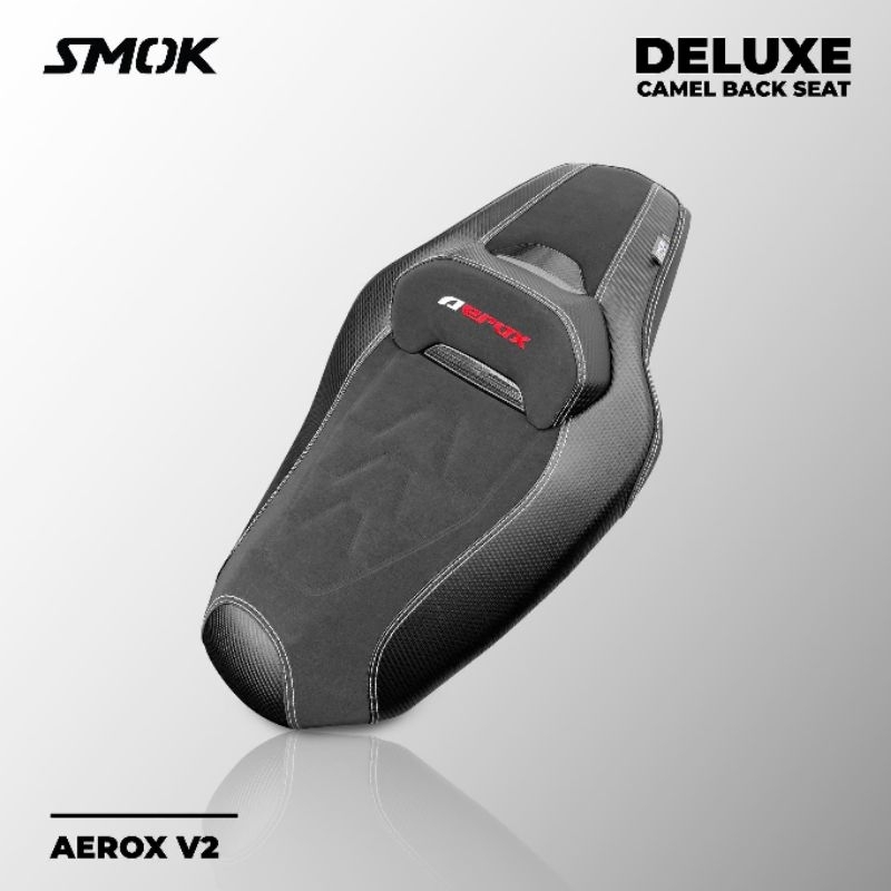 SMOK deluxe carbon seat/camel back seat for ADV 150, NMAX V2, AEROX V2 ORIGINAL | Shopee Philippines