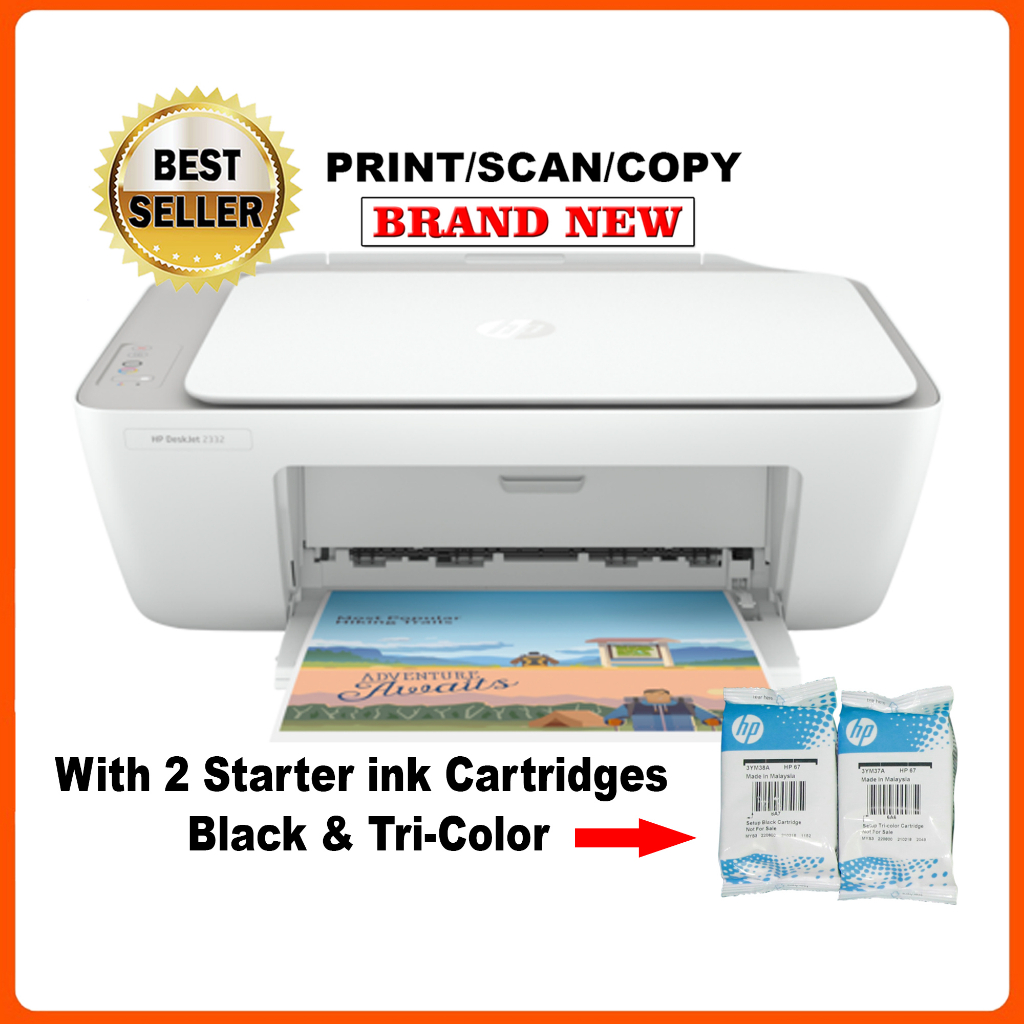 HP 2332 Printer Scanner Copier | Shopee Philippines