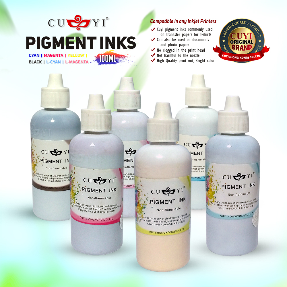 100ml CUYI Pigment Ink for Inkjet Printer | Shopee Philippines