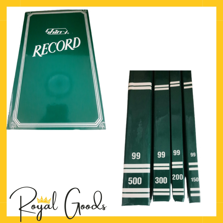 Shiny Record Book (150, 200, 300, 500) | Shopee Philippines