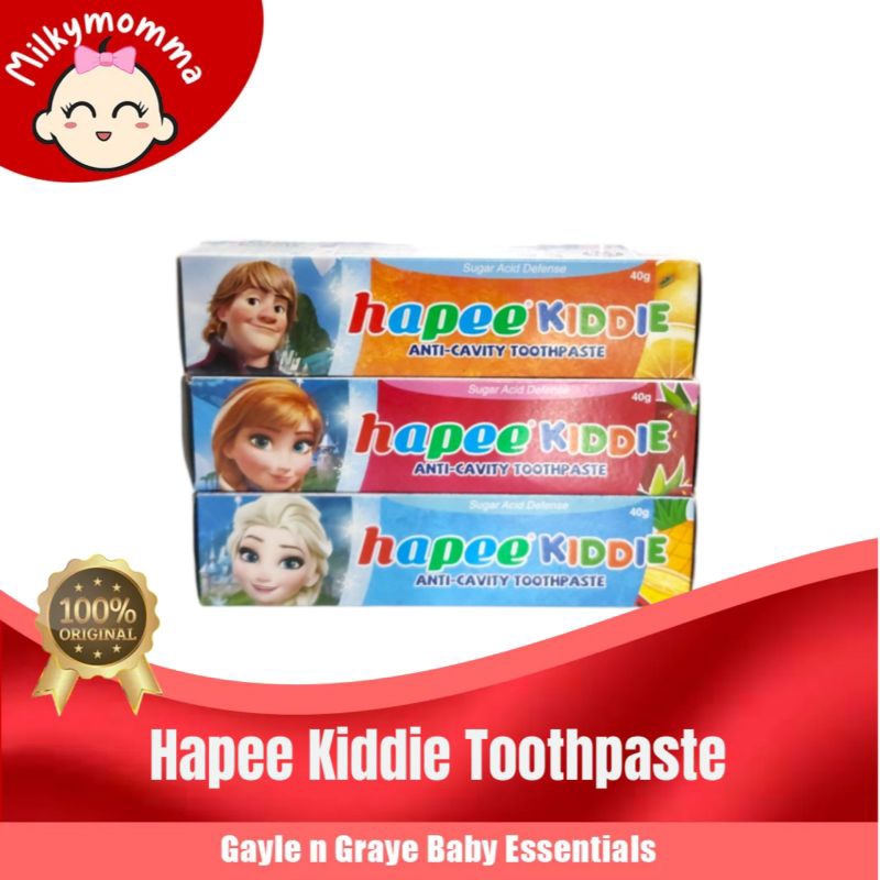 Hapee Kiddie Anti-Cavity Toothpaste (choose variation) | Shopee Philippines