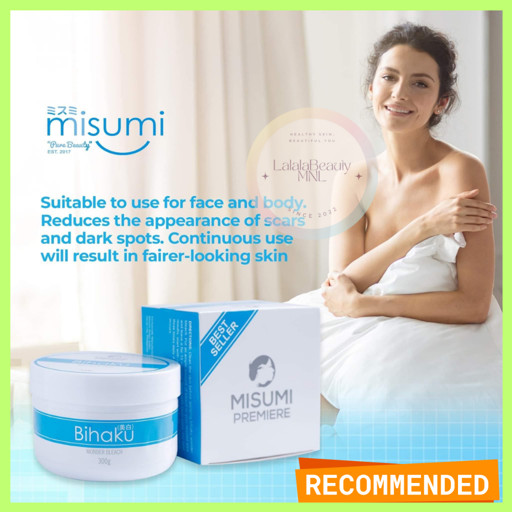 Original Bihaku Bleaching Cream Original: Illuminate Your Skin with Misumi's Exclusive Formula ...