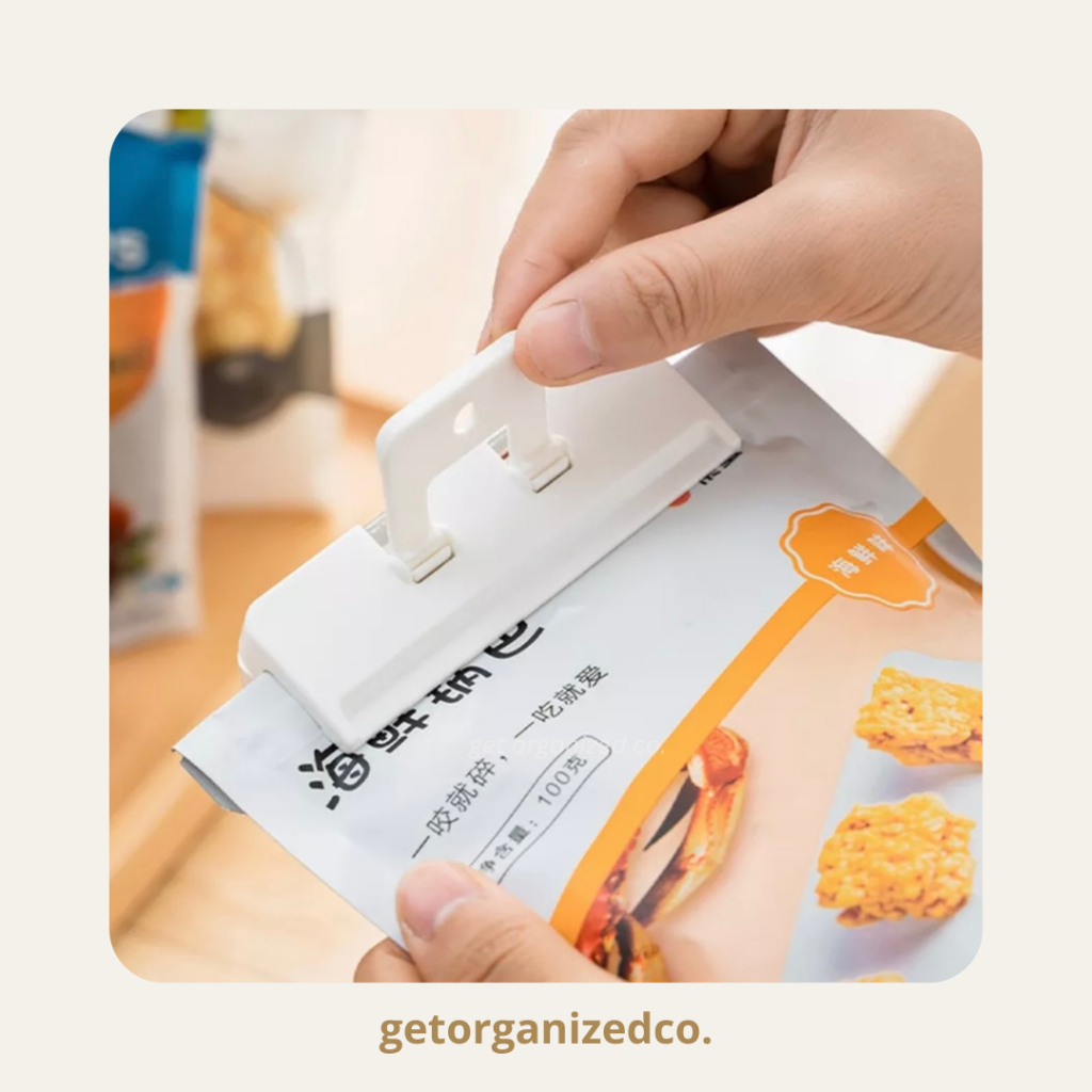 Food Sealing Clips / Clipper /Food Preservation | Get Organized Co ...