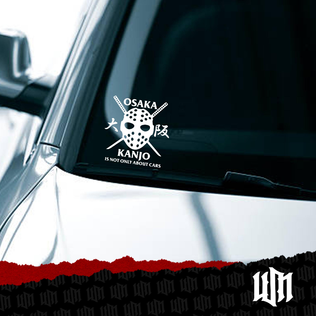 Osaka Kanjo Japan Cutting Vinyl Sticker Car and Motorcycle Stickers ...
