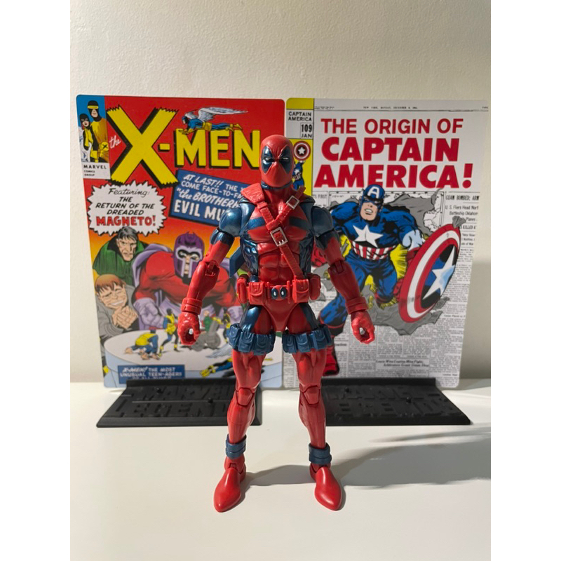 HASBRO Marvel Legends Vintage Retro Card 80th Anniversary Deadpool ...
