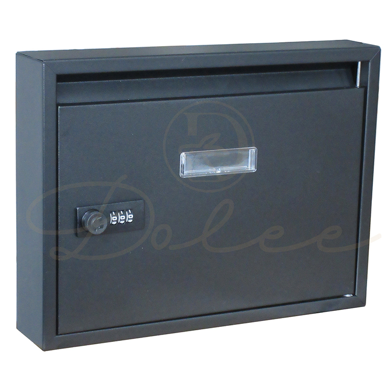 Letter Mailbox Post box with waterproof and Lockable Box with European ...