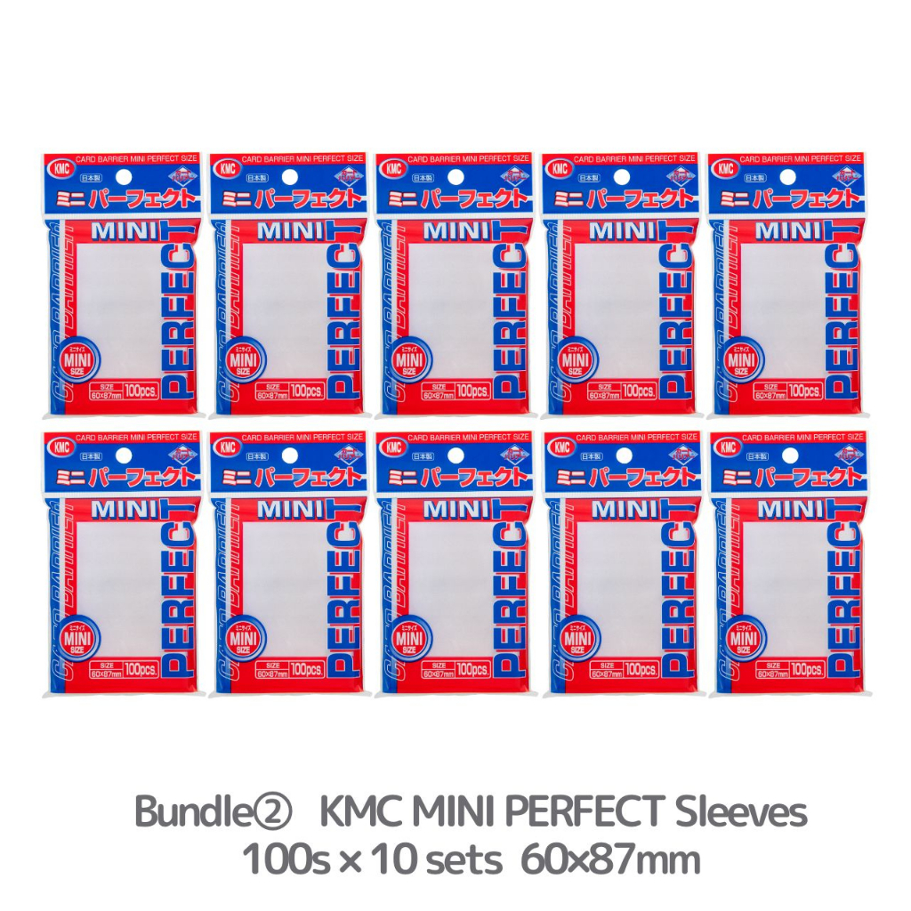 KMC MINI Sleeves clear 5pacs 10pacs Yu-Gi-Oh OCG Battle Spirits ...