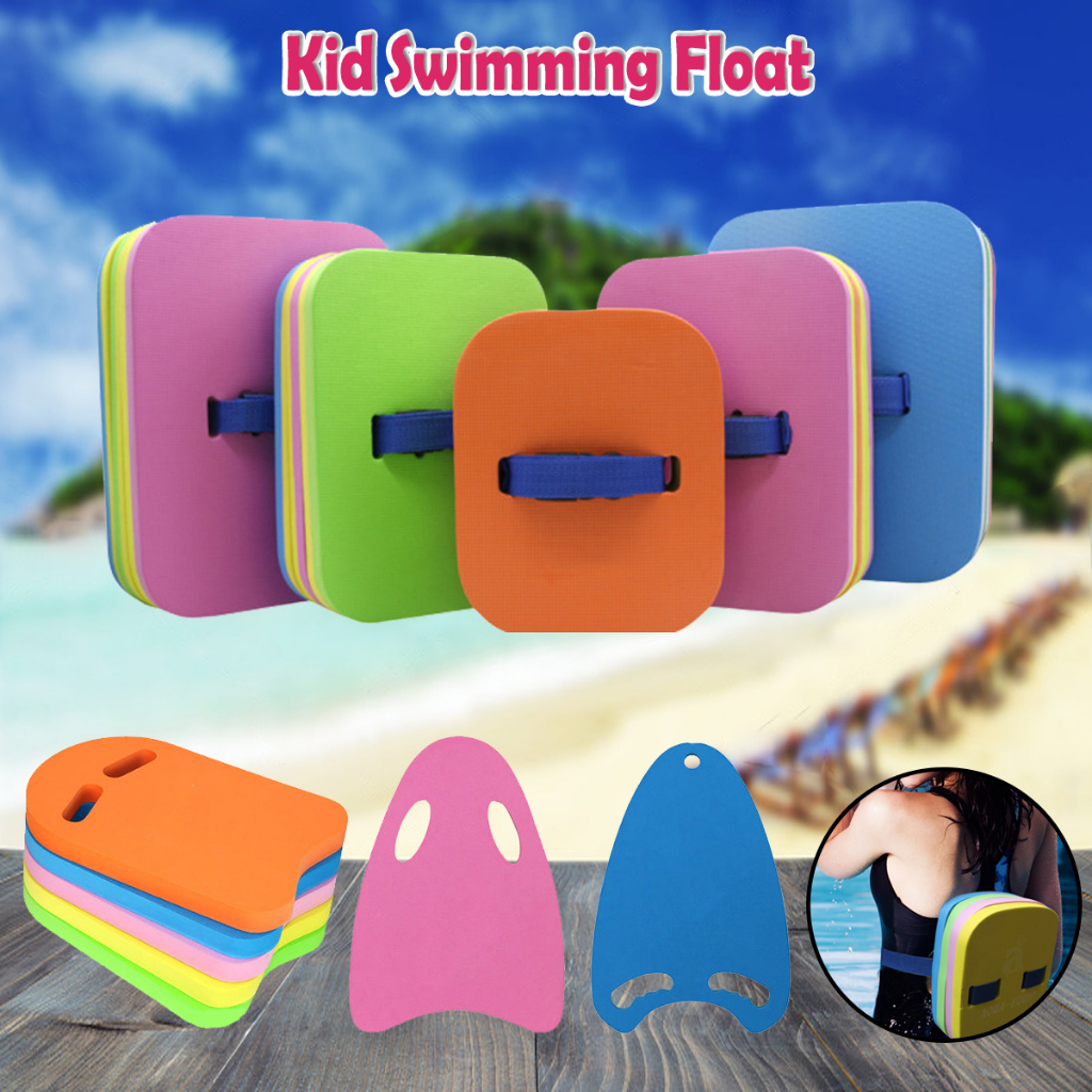 Swimming beginner floating kick board triangle board adult back float children's floating board ...