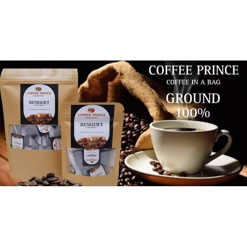 Coffee in a bag 100% Ground | Shopee Philippines