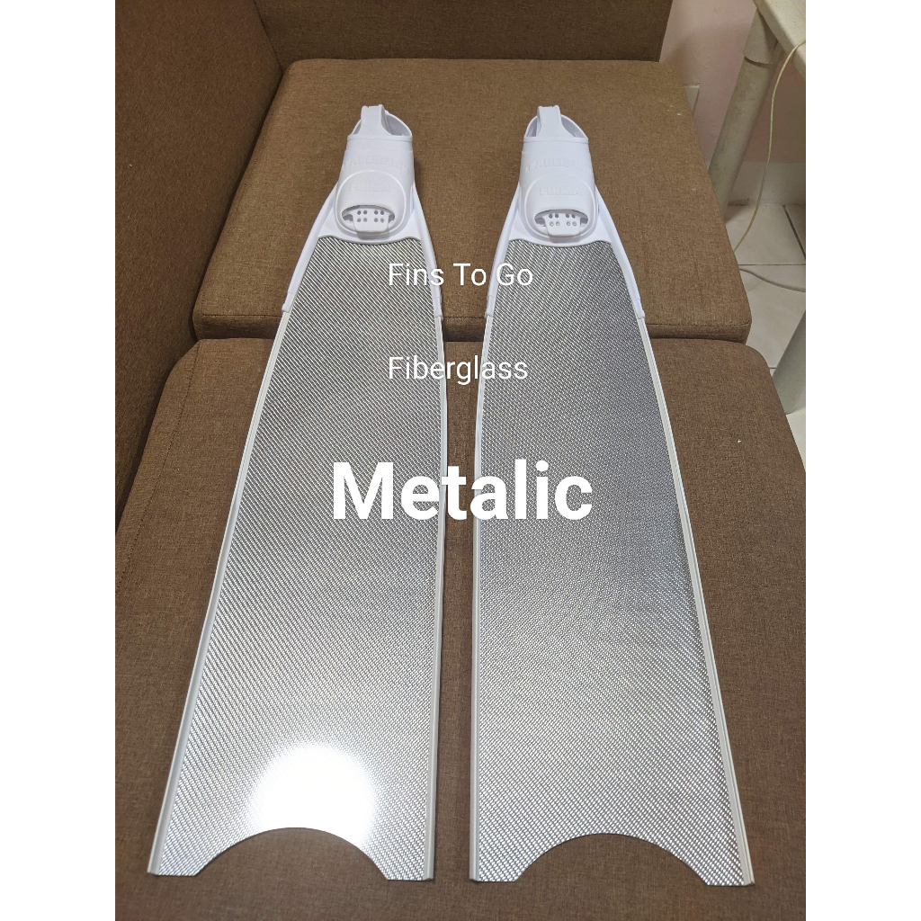 Leaderfins Fiberglass Metalic Bi-Fins Soft | Shopee Philippines