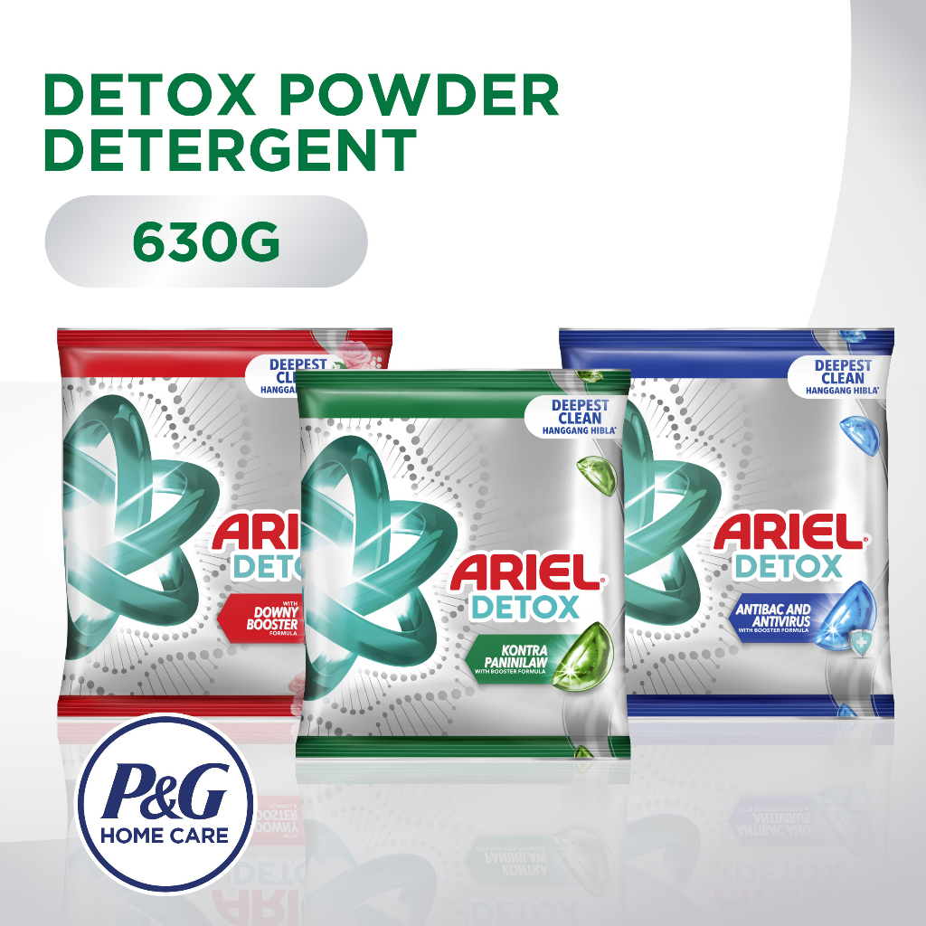 Ariel Powder Detergent Detox Power Booster Downy Booster Hygiene ...