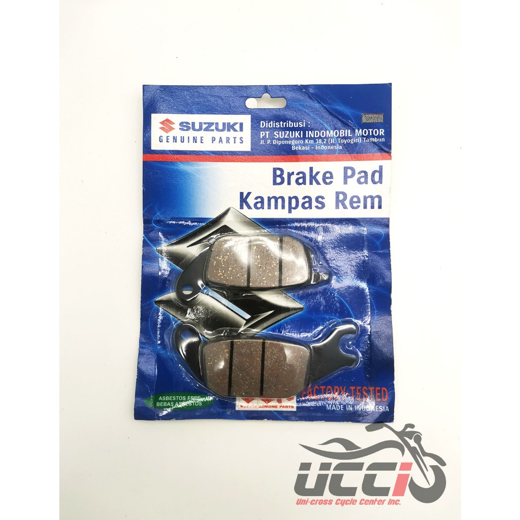 Suzuki Rear Break Pad for Raider 150 (Carb) | Shopee Philippines