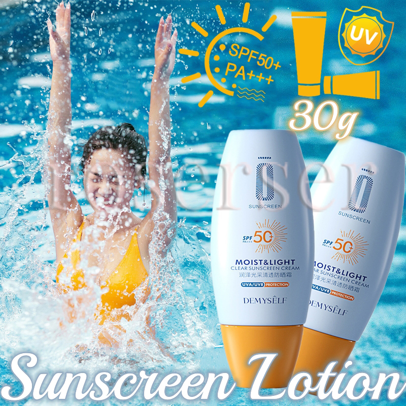 SPF50+ Whitening Face Sunscreen Waterproof Body Sunblock Cream PA+++ UV ...