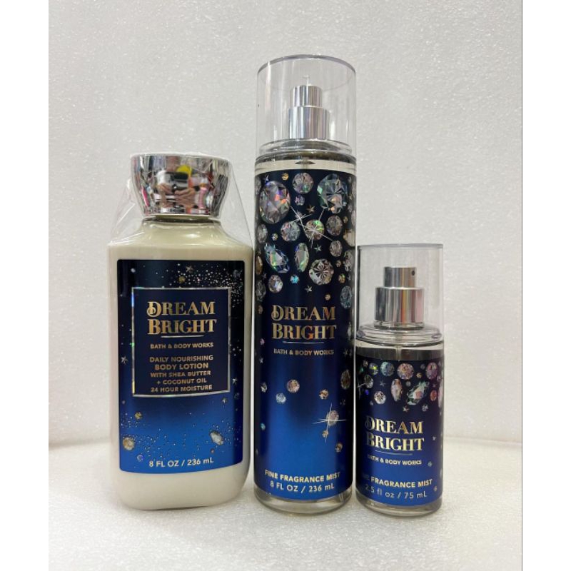 Bath & Body Works Dream Bright Body Mist - Body Cream - Lotion | Shopee ...