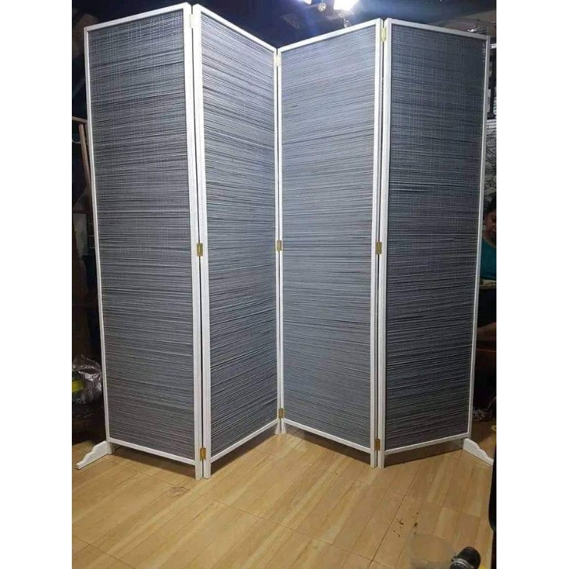 DIVIDER MOVEABLE with WHEELS/ROOM SHADES/PARTITION BIG/4PANELS 6FT H ...