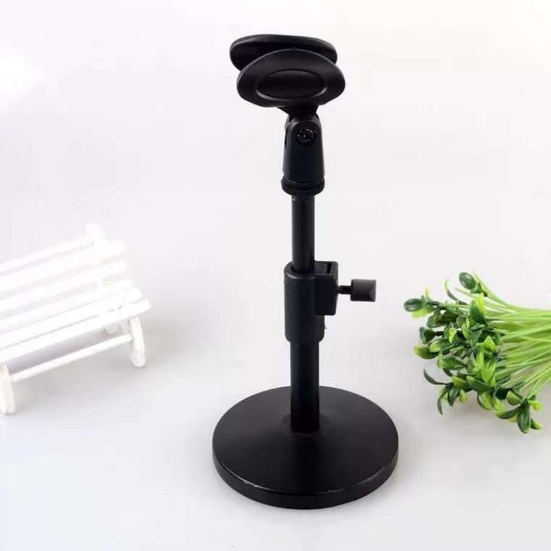 Desk top Microphone Holder , microphone Stand | Shopee Philippines