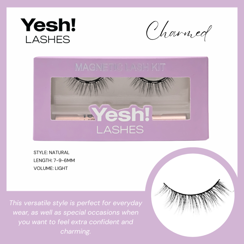 Charmed Yesh Magnetic Lash and Liner Kit | Shopee Philippines