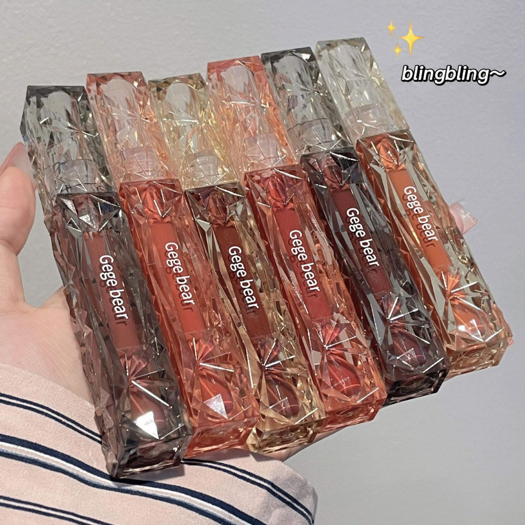Fun Live Crystal lens lip glaze Water crystal ripple c lear and ...