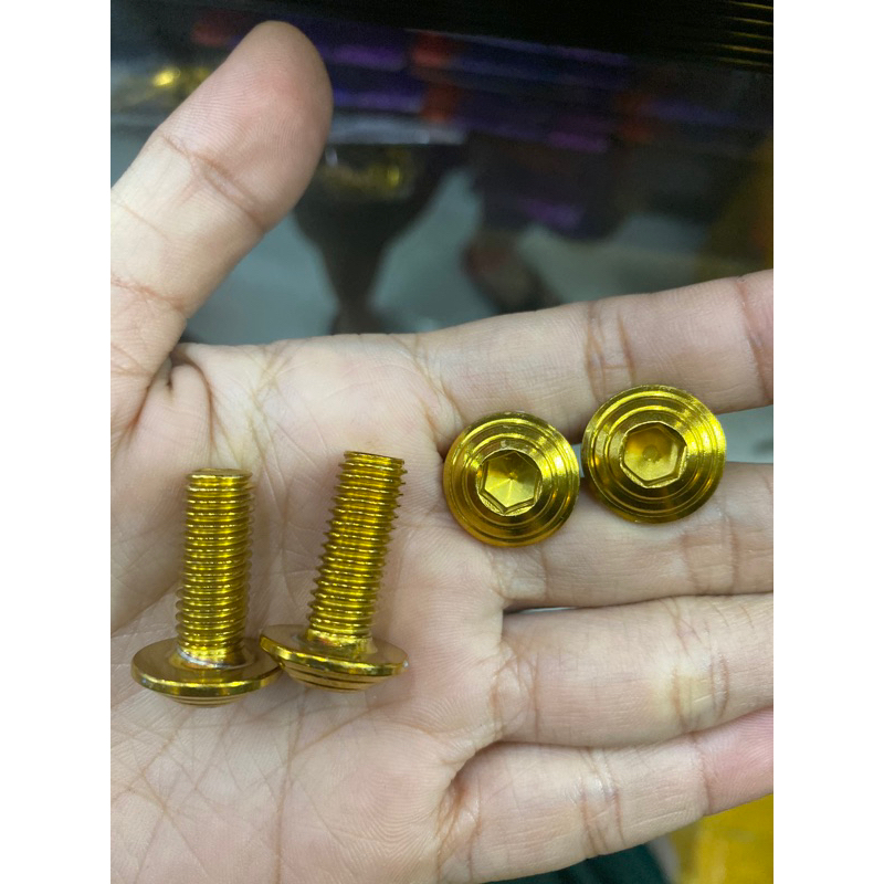 Heng CALIPER BOLT (10x25) DISC BOLT (8x20 Umbrella) | Shopee Philippines