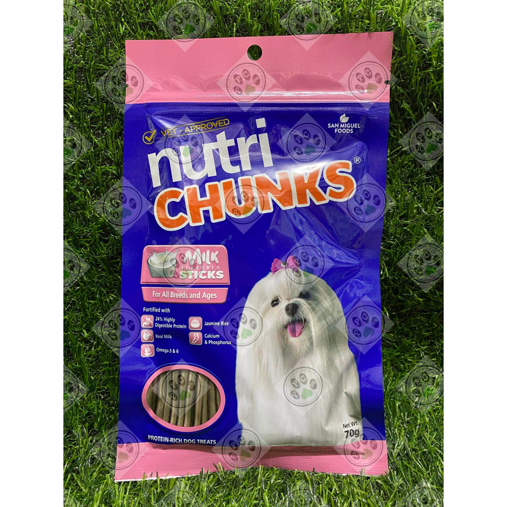 Nutri Chunks Milk Sticks Dog Treat 70g | Shopee Philippines