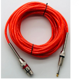 10M Colorful Quality Heavy Duty Short and Long Spring Microphone Wire ...