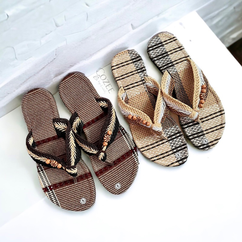 Daisy Marikina Made Boho Native Slippers for Women | Sandals for Women ...