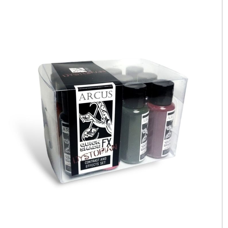 Arcus Quick Shade Contrast Paint Set - 12 Colors Dystopian Set | Shopee ...