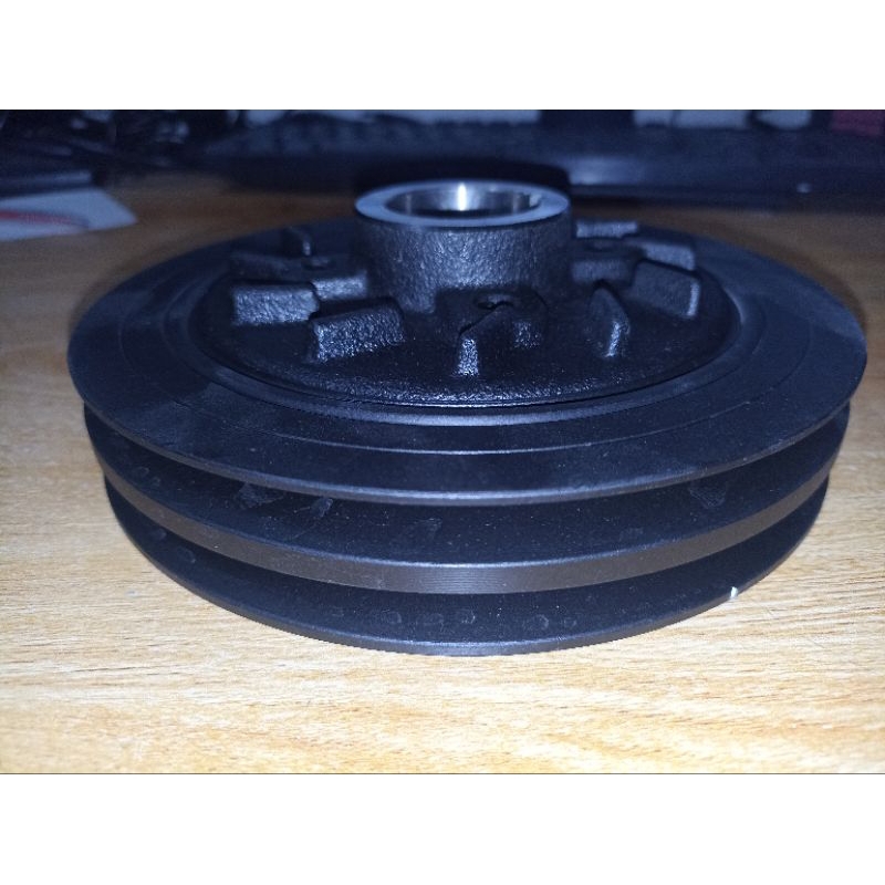 CRANKSHAFT PULLEY DOUBLE PULLEYMITSUBISHI 4D56 L300 NM PAJERO ADVENTURE ...