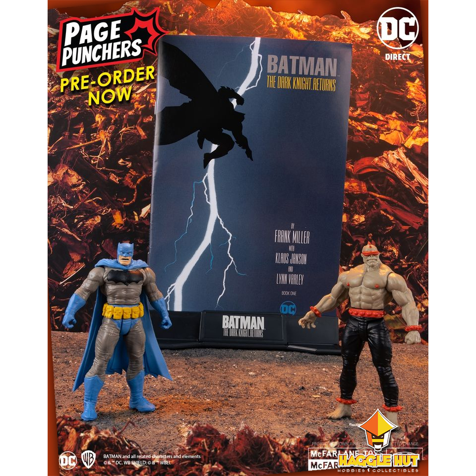 BATMAN & MUTANT LEADER 2-PACK (DARK KNIGHT RETURNS) 3" PAGE PUNCHERS ...