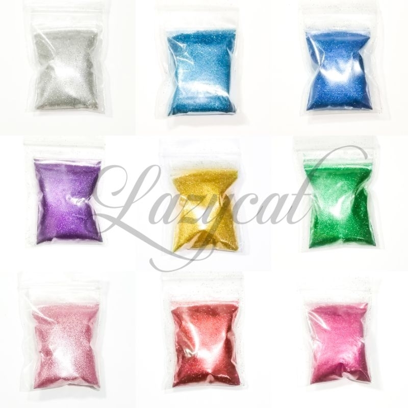 30g High quality Metallic Super Fine Dust Glitters for Arts & Crafts ...