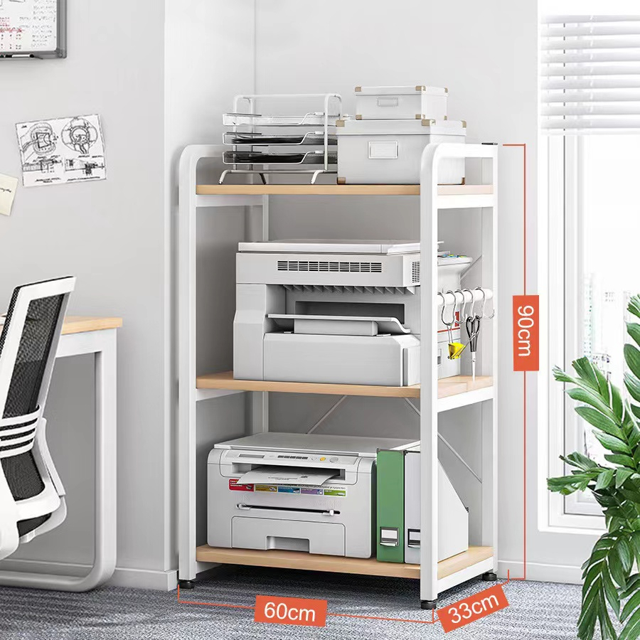 Printer Shelving Home Office Organizer Shelves Multi-purpose Kitchen ...