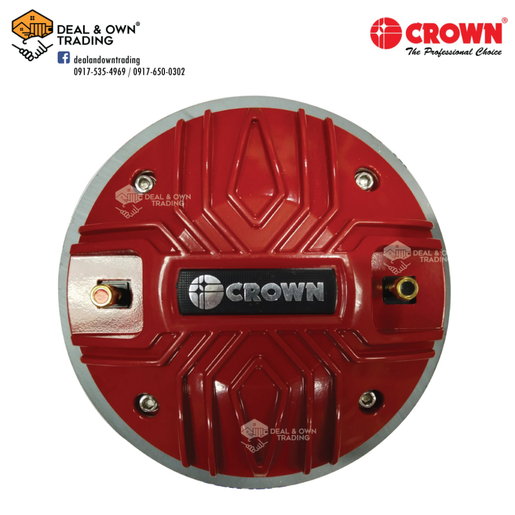 Crown CK-600B 600W Compression Driver Unit | Shopee Philippines