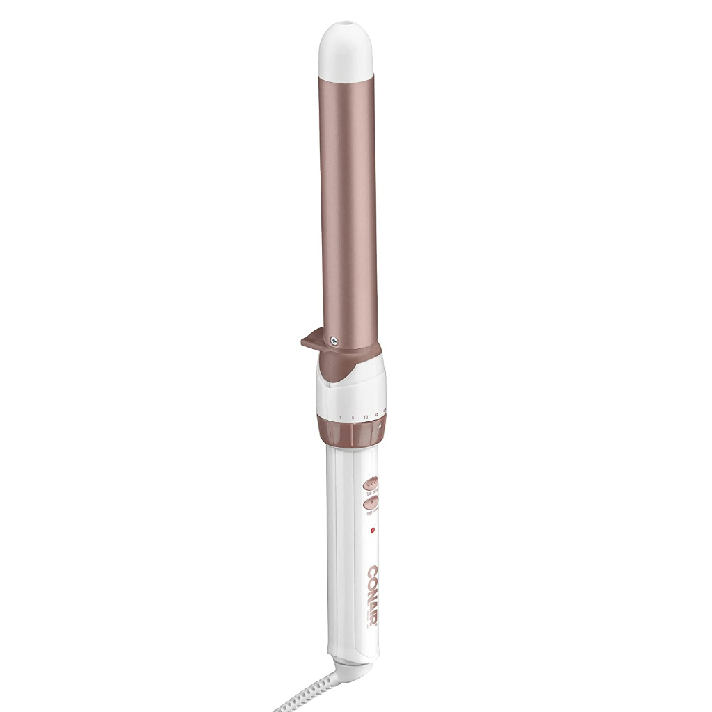 Conair Double Ceramic 1 Inch Curling Wand Straight Wand Produces