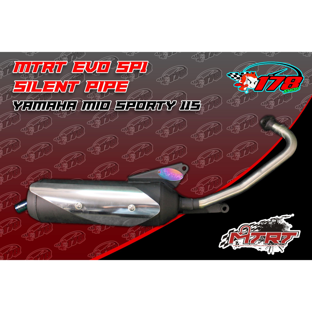 mtrt EVO SP1 Silent pipe mio sporty | Shopee Philippines
