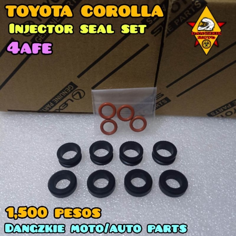 TOYOTA COROLLA 4AFE INJECTOR SEAL SET BIG BODY & LOVELIFE | Shopee ...