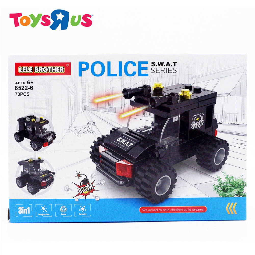 Lele Brother Building Blocks 8522-6 Police S.W.A.T Series (73pcs ...