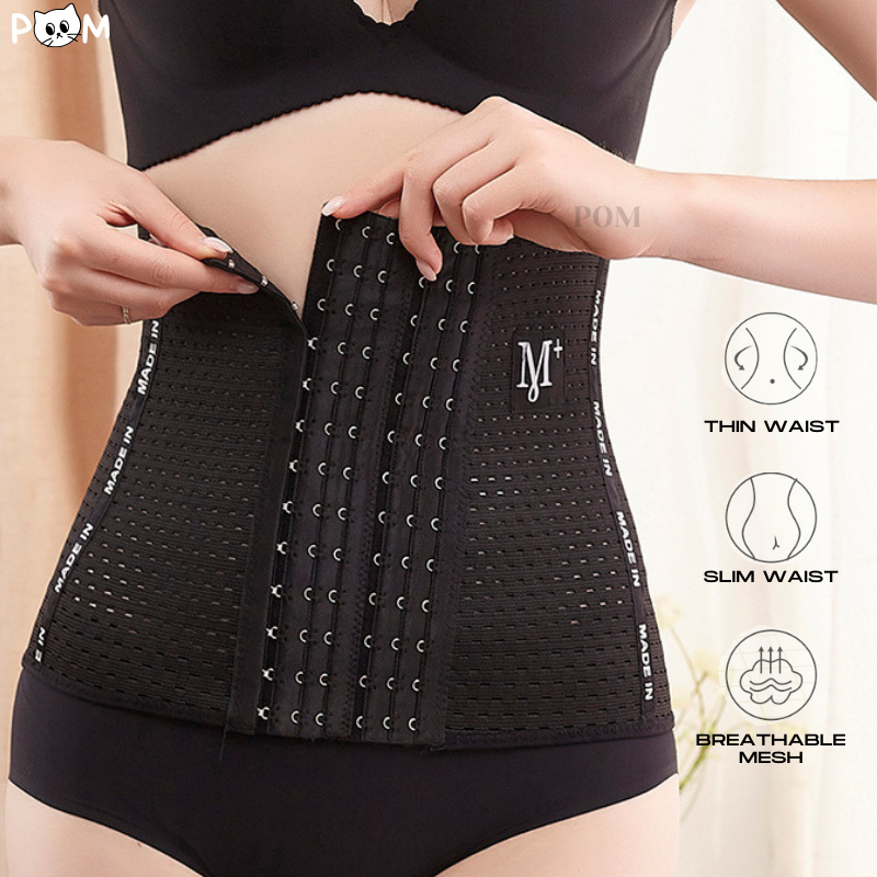 POM Waist Trainer Shaper abdomen Corset Slimming Belt Body Shapewear ...