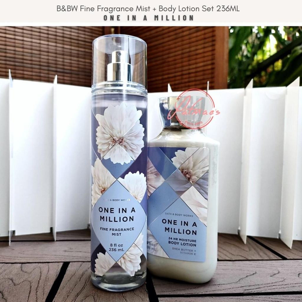 Bath & Body Works One in A Million Fragrance Mist and Lotion 236mL ...