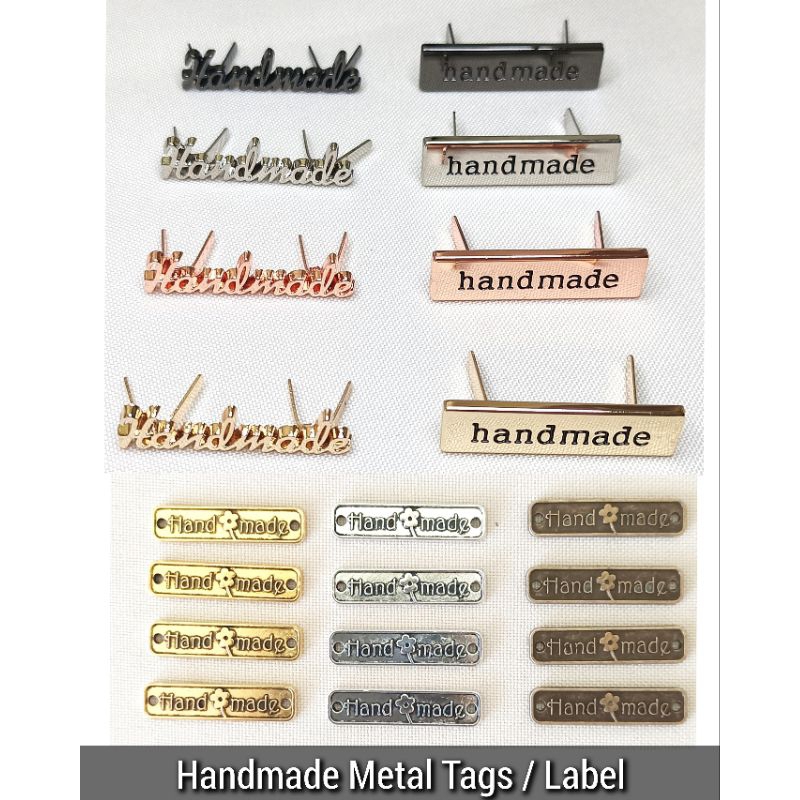HANDMADE TAG / Handmade Label Tag (WE DON'T CUSTOMIZE) | Shopee Philippines