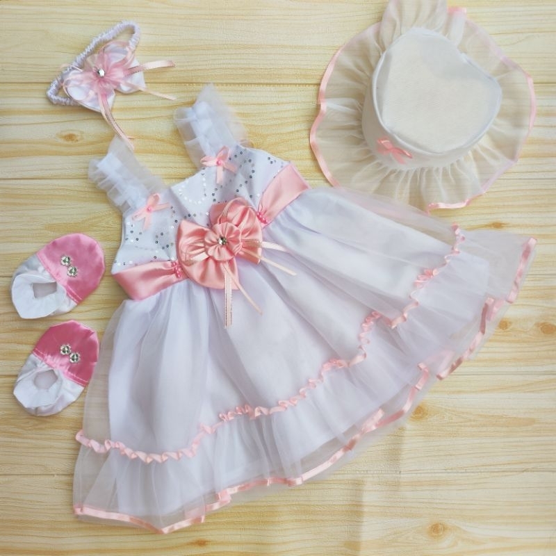 Pangbinyag Baby Girl Set I HERA Design I 0-12 Months I Christening ...