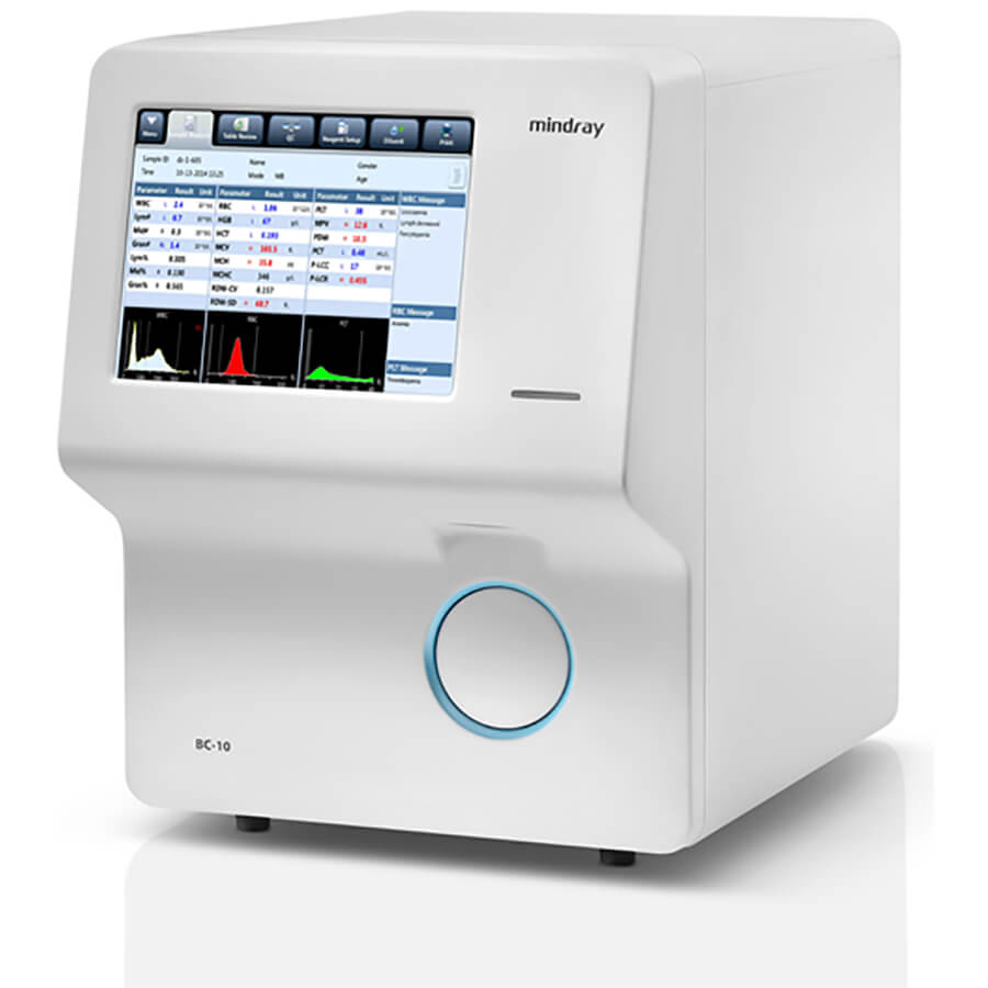 MINDRAY BC-10 FULLY AUTOMATED HEMATOLOGY ANALYZER (430K) | Shopee ...