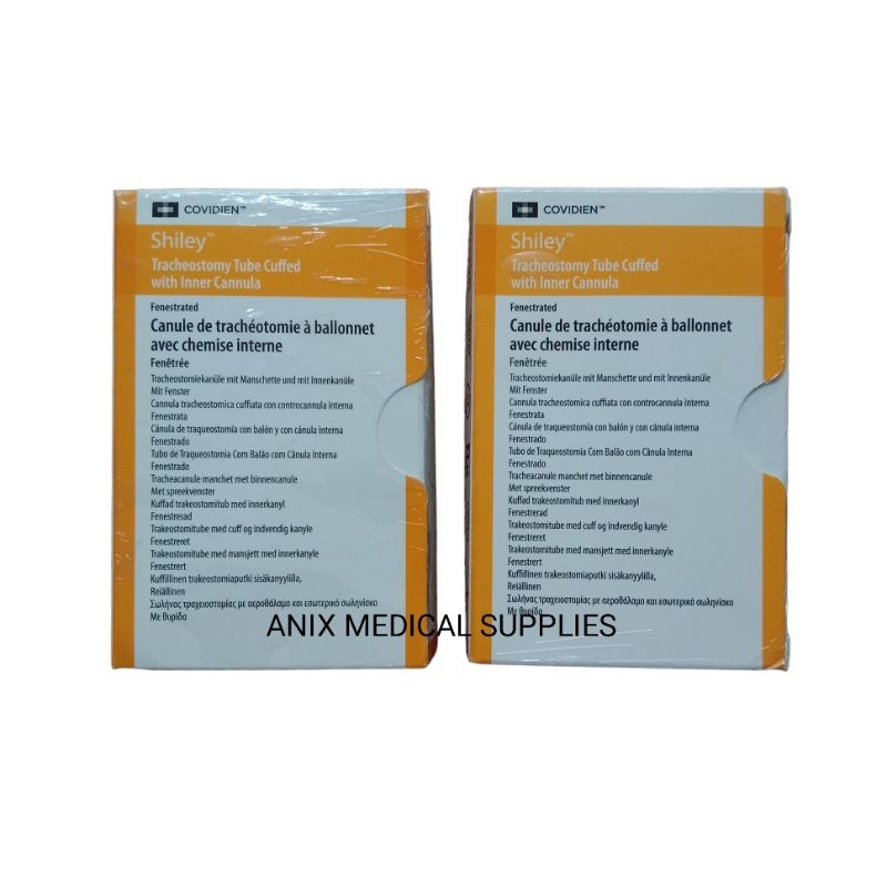 Shiley Trachestomy Tube Cuffed with Inner Cannula ( 8FEN and 6FEN ...