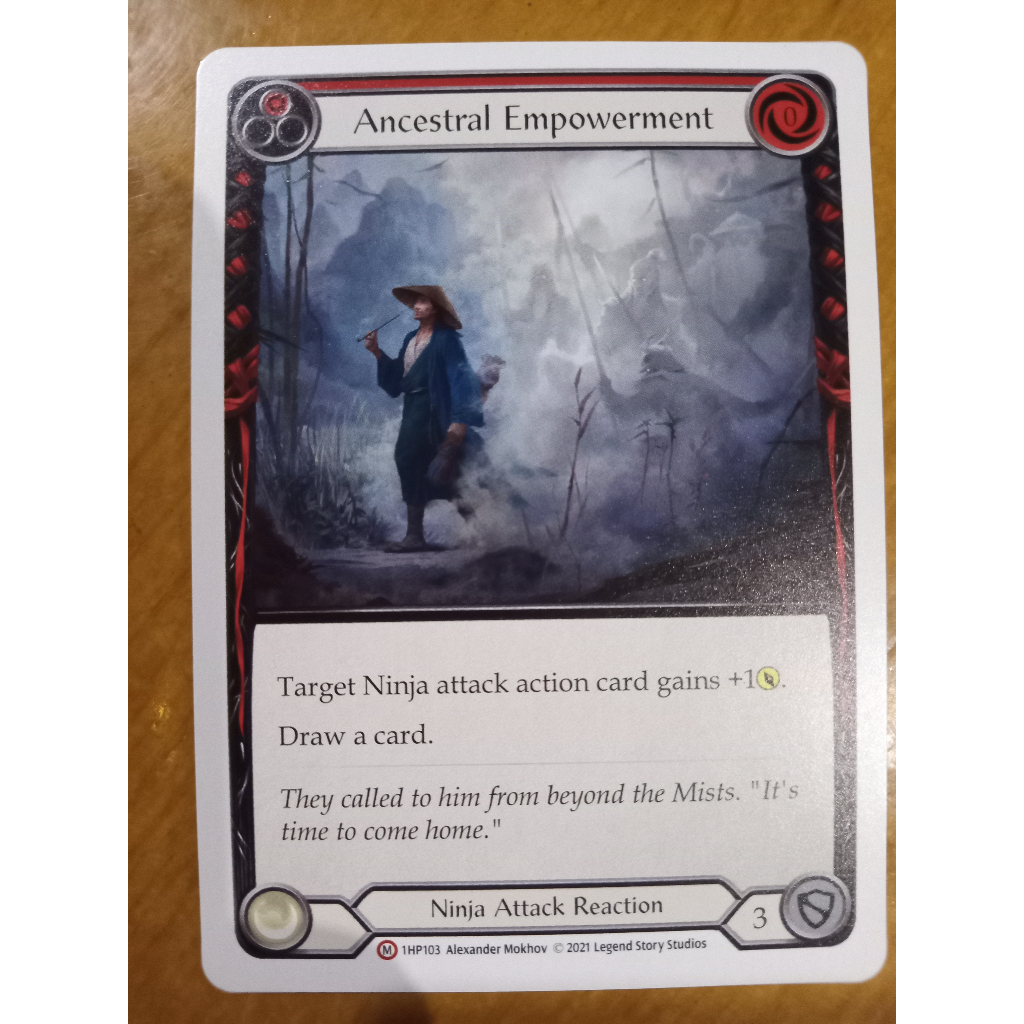 FAB Flesh and Blood TCG: Ancestral Empowerment History Pack Vol 1 ...