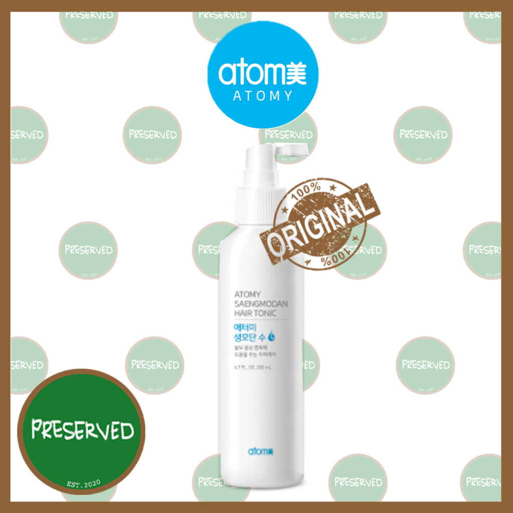 Korean Hair Growth Atomy Saengmodan Hair Tonic (200ml) | Shopee Philippines