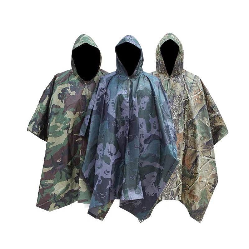 Outdoor motorcycle poncho, adult cloak portable waterproof poncho ...